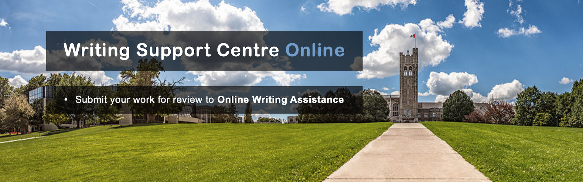 Writing Support Centre - Western University